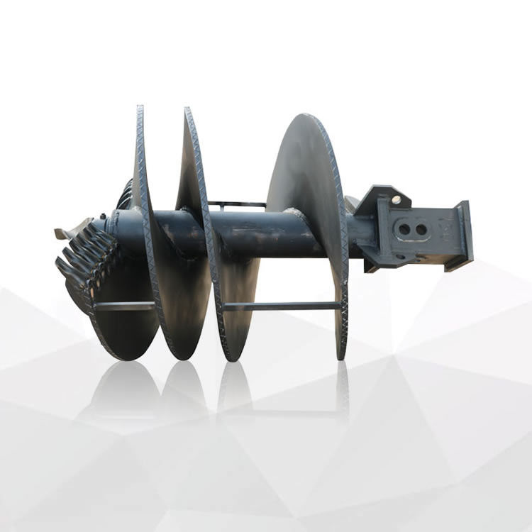 drilling auger straight clay auger with soil teeth for piling ...
